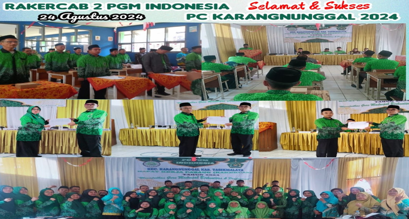 SK PENGURUS PGM PC KARANGNUNGGAL | MTsN 3 TASIKMALAYA